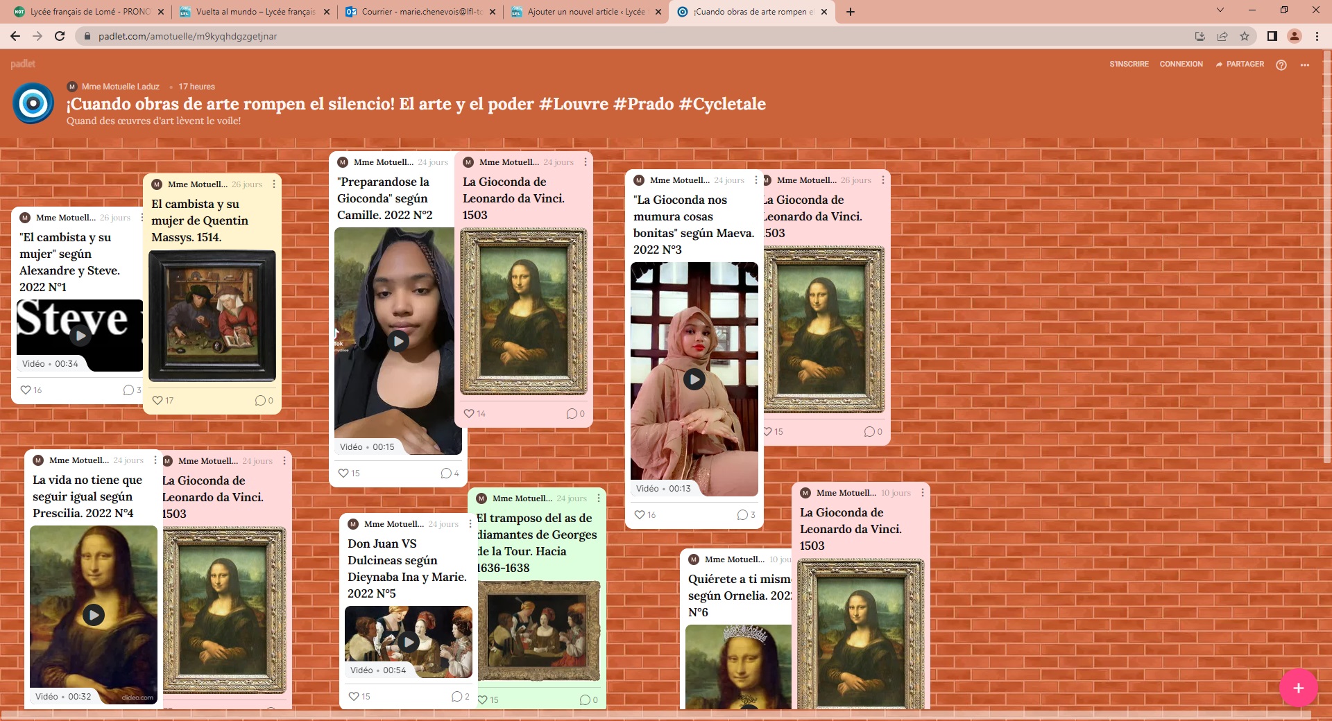 Arte y Poder – Lycée français de Lomé